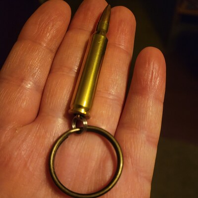 Bullet Key Ring 9mm, 45 or 223 - Etsy