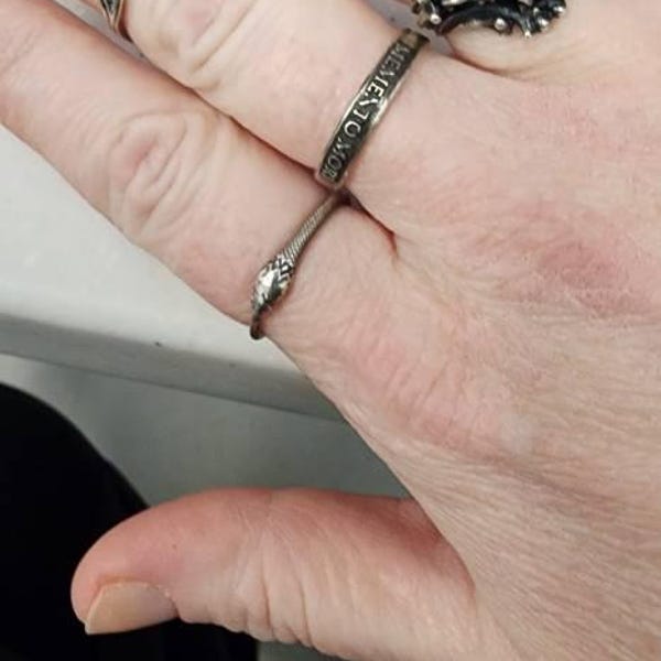 Halloween Ring Everyday is Halloween Ring / Womens Rings Mens Rings ...