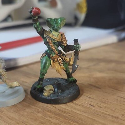 Kobold Boss or Leader Miniature for D&D, Dungeons and Dragons ...