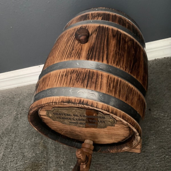 1L-10L Vintage Cask, Wooden Oak Barrel for Wine-whiskey-bourbon-rum ...