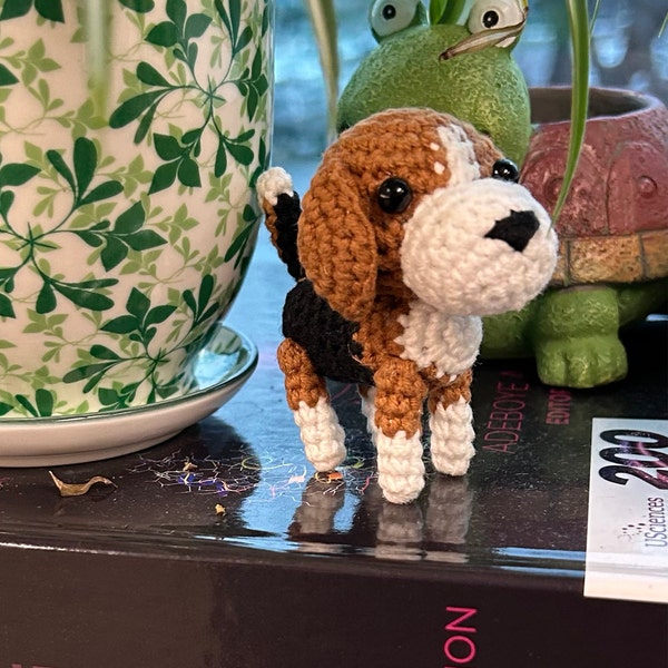 Mini Crochet Dog Amigurumi: Husky, Shih-tzu, Basset Hound, Beagle ...