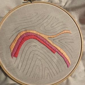 Hidden Beach Embroidery Pattern Digital PDF for DIY Craft. - Etsy