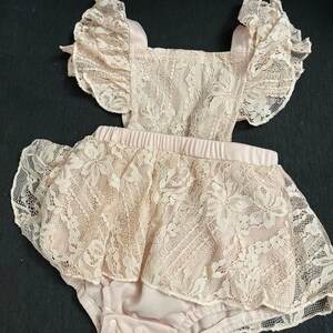 Baby Bloomer and Headbsbd Setruffle Bloomers-newborn Baby Girl Bloomers ...