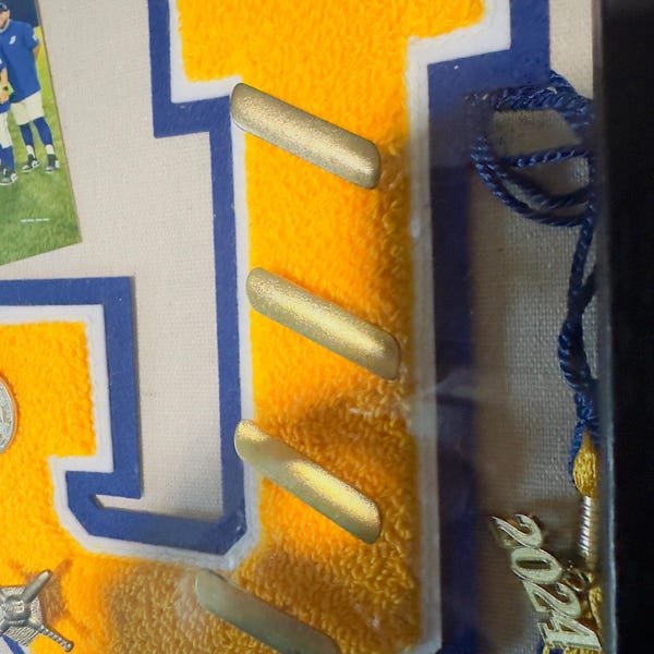 Vintage Varsity Sport Pin - Gold Metal - Letterman Pin - Highschool ...