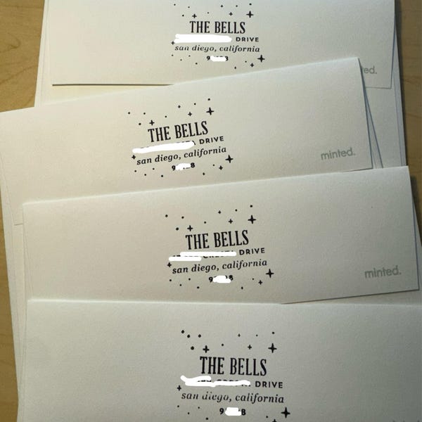 Stars Return Address Stamp, Personalized Rubber Stamp, Celestial Newly ...