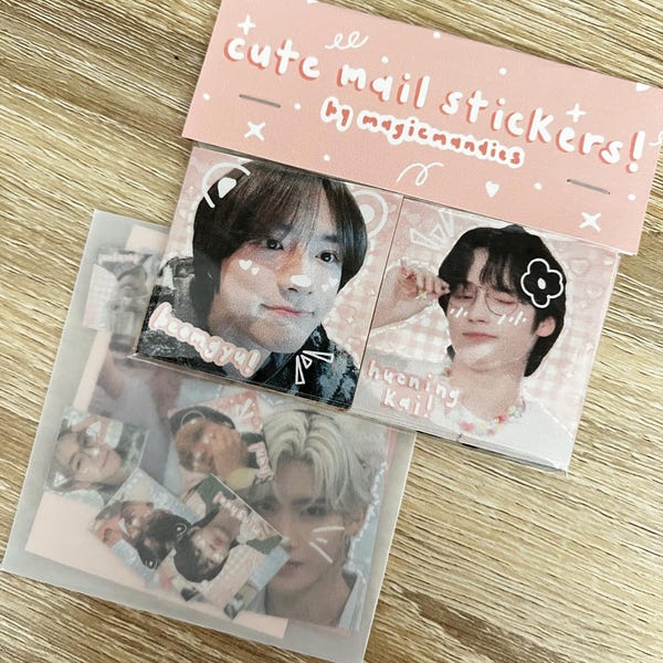 Seventeen Mail Stickers! (pack of 20) | Cute Svt Kpop Happy Mail Square ...