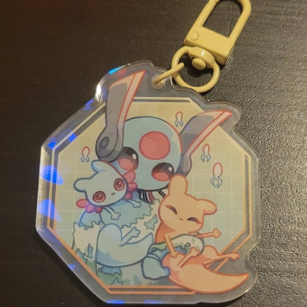 READ LAST IMAGE Rain World Iterator Holographic Acrylic Charms - Etsy