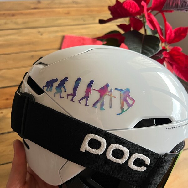 Skateboarding Evolution Sticker - Etsy