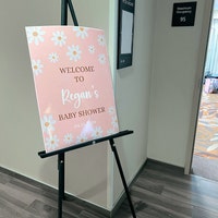 Diaper Raffle Sign Baby in Bloom Baby Shower, Spring Flowers Baby ...