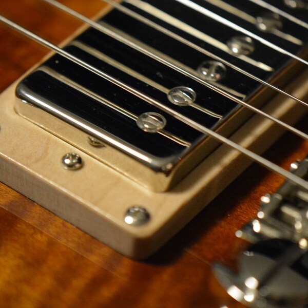 Beautiful Flamed Maple Humbucker Pickup Mounting Rings - (set of 2) - Etsy