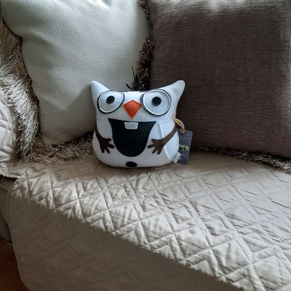 Bride and Groom Owl Plushies- Owl Bride and Groom Plushies- Wedding ...