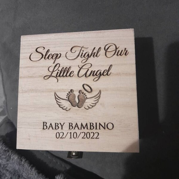 Baby Loss Miscarriage - Personalised Memory Box - Remembrance - Grief ...