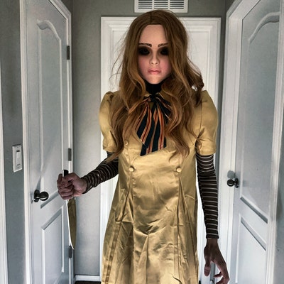 M3gan Halloween Cosplay Mask - Etsy