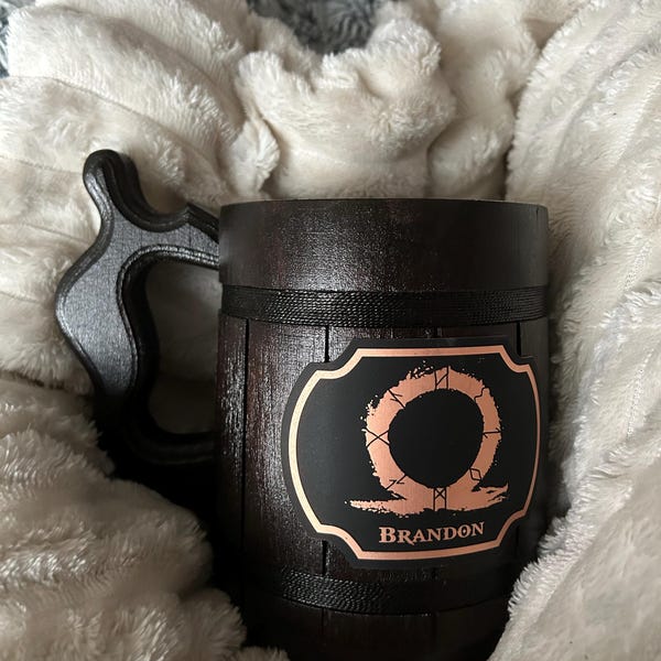 Paladin Class Dnd Mug Wooden Beer Stein Dungeon and Dragons Gifts D&D ...