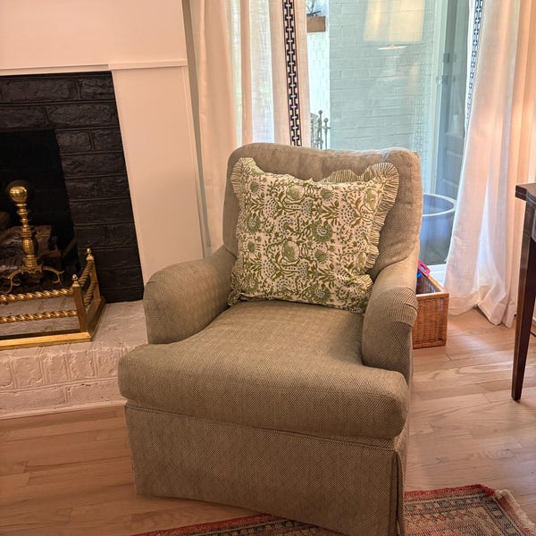 Indian Hand Block Printed Cotton Throw Pillow Cover for Farmhouse ...