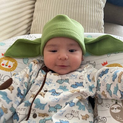Green Baby Alien Hat Baby Ears Hat fleece Child Hat Child - Etsy