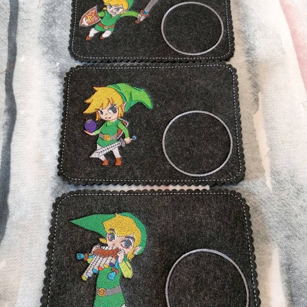 Zelda Machine Embroidery Design - Minish Cap Link 4x4 - Etsy