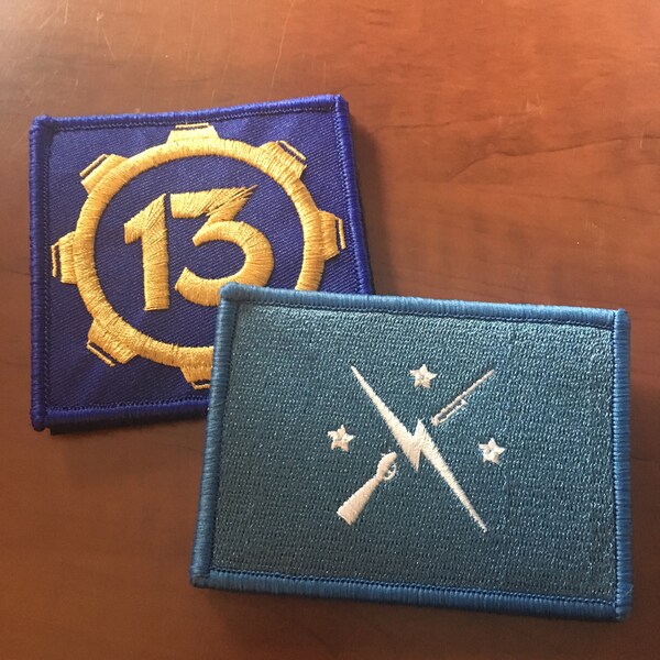 Fallout Inspired Minuteman Style Patch With 2.5"x3.5" Cosplay Hook and ...
