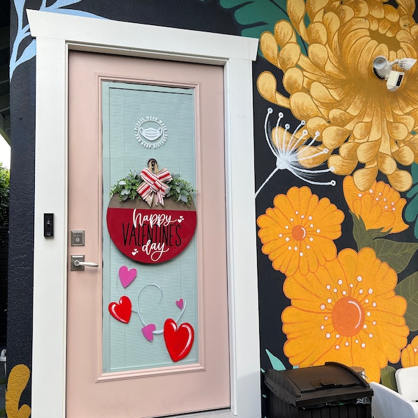 Valentines Front Door Decor | Valentine's Sign | Valentines Decor ...