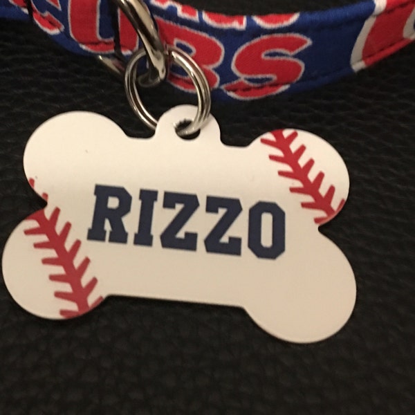 Baseball Dog Tag Double Sided - Customized Dog Tag - Custom Dog Tag ...