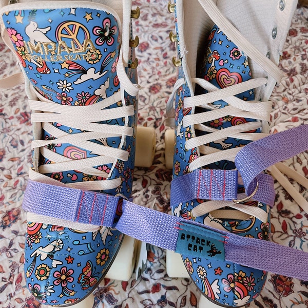 Lavender Skate Leash | Purple Roller Skate Strap | Skate Bag | Skate ...