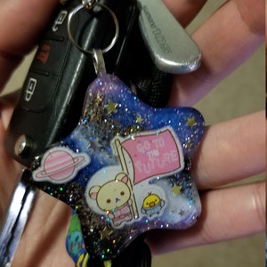 Star Shaker Keychains | Etsy