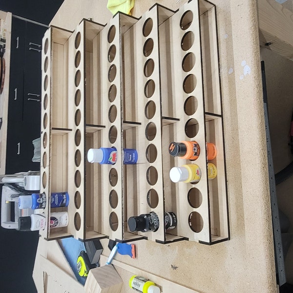74 Roll Vinyl Storage Rack Plans for 5mm Plywood - Etsy