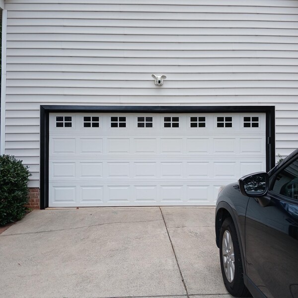 Strong & Glossy Magnetic Garage Door Windows - Looks Like Real Window ...