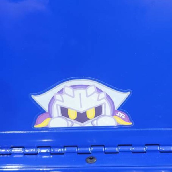Kirby & Meta Knight Charm | 2.5" Double Sided Acrylic Charm - Etsy