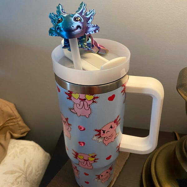 Wicked Dragon Straw Topper * Stanley 30 Oz or 40oz Straw Topper * Fits ...