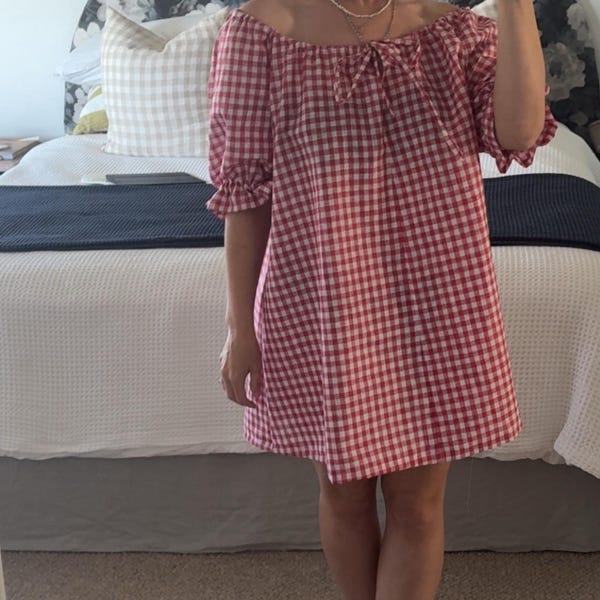 Meadow Smock Dress & Top | PDF Sewing Pattern | Gathered Poet Style - Etsy