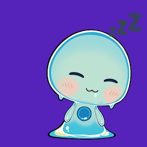 Chibi Slime Vtuber Fully Rigged Live2d Model - Etsy