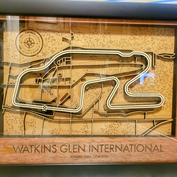 Interlagos 3D Wood Track Map Formula 1 F1 Wall Art Customizable - Etsy