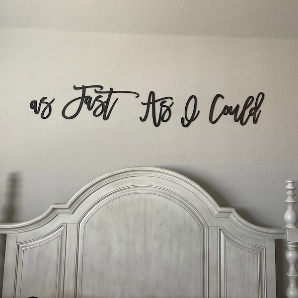 Custom Wood Words, Custom Word Signs, Wall Quotes, Wooden Word Cutout ...