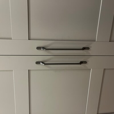 3.75 5 Double Color Wardrobe Handles Modern Cabinet Door Pulls Kitchen ...