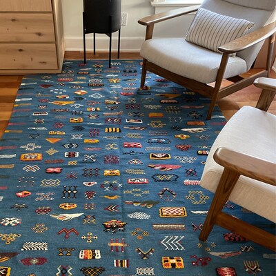 Tapi Marocain Morocco Rug Tapi Berbere Tapi Color Beni - Etsy