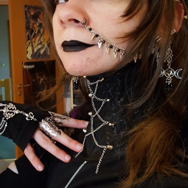 Elizabethan Collar, Open Collar, Standing Collar, Open Ruff, Gothic - Etsy