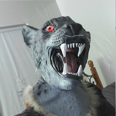 Deluxe King Latex Armor Mask for Cosplay Halloween Party Props Carnival ...