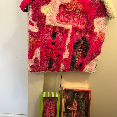 Retro Checkers on Fire Tufted Rug Slippers - Etsy