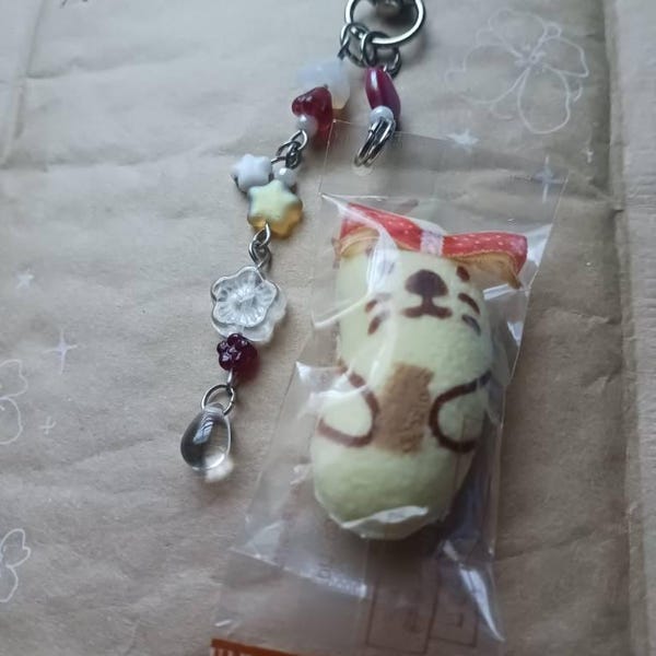 CHIIKAWA Usagi Hachiware Bunny Beaded Character Keychains ! - Etsy