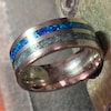Men's Stone and Opal Inlay Rings, Made to Order - Etsy