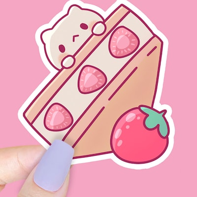 Decal Mockup, Cute Sticker Mockups, Isolated Hand Holding Sticker ...