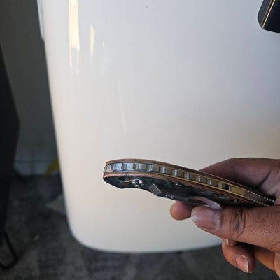 Satin Finish Titanium Back Spacers Custom Made for Spyderco Tenacious ...