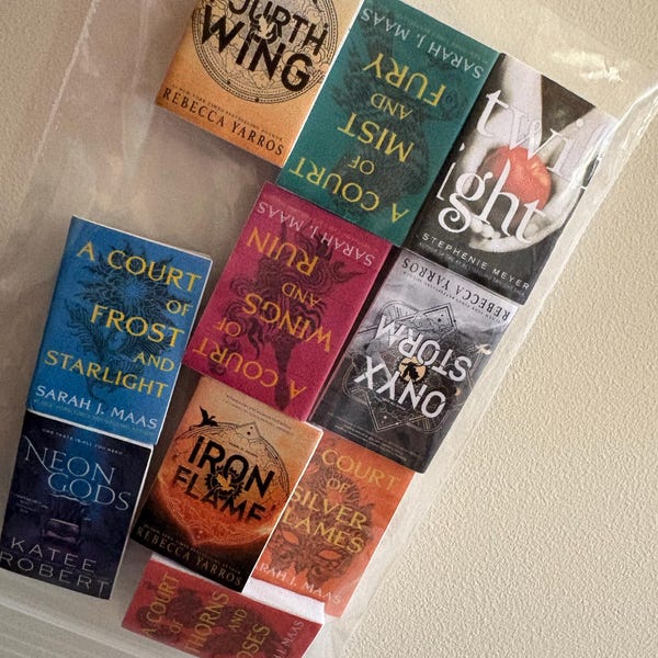 5mm Foam Mini Book Magnets | Mini Book Display | TBR | Book Lover Gift ...