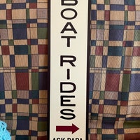 Boat Rides Sign, Personalized Vertical Lake Name Sign, Custom Arrow ...