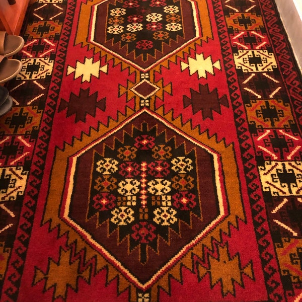 Handmade Pakistan Bokhara Area Rug 180cm X 124cm / 5'11'' X 4'1 ...