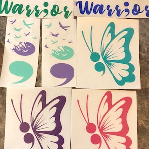 Semicolon Project SVG | Mental Illness Awareness EPS Png & Dxf ...