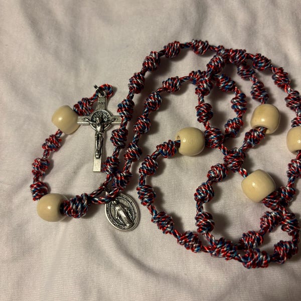 PREPARE Knotted Rosary Rope Rosary twine Rosary Cord Rosary First ...