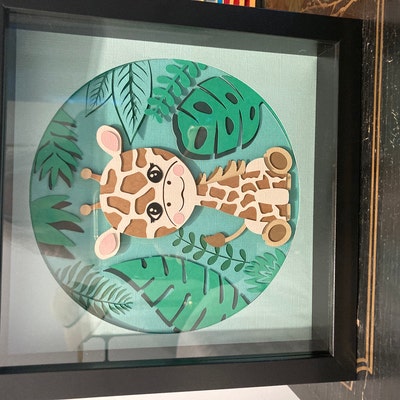 Lion Shadow Box Svg, Shadow Box Svg, 3d Svg, Layered Svg, Lion Svg ...