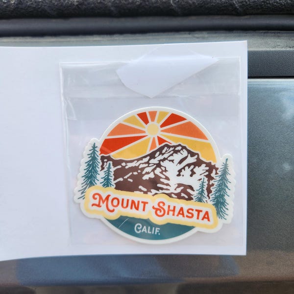 Mt. Shasta Tea Towel (dish Towel) - Etsy